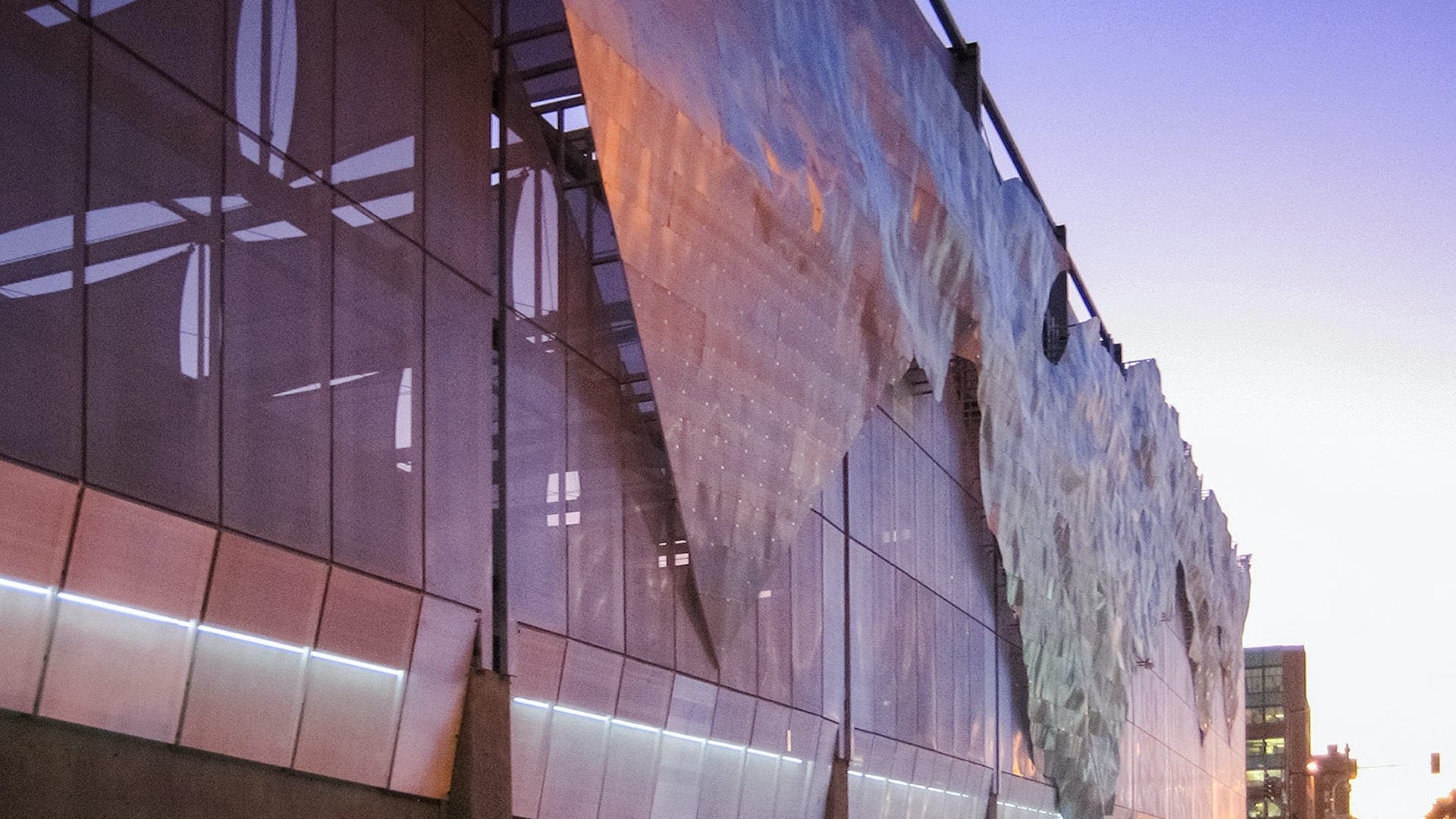 Rippled Texture and Undulating Architectural Metal Panels