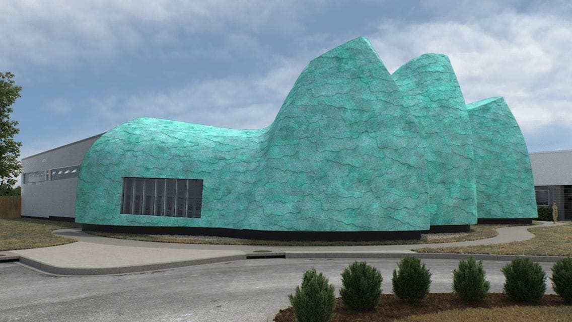 Star Blue™ Preweathered Copper Patina | Zahner