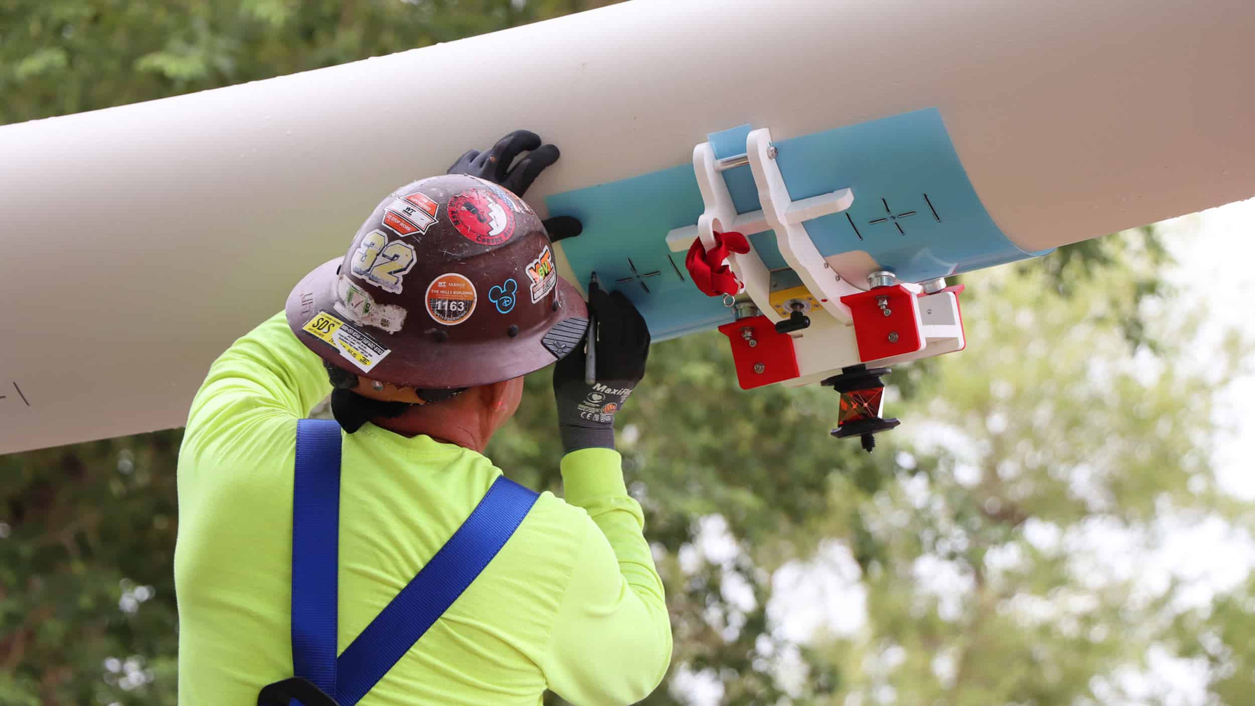 Human-Robot Workflows for Precise Positioning in Shop & Field